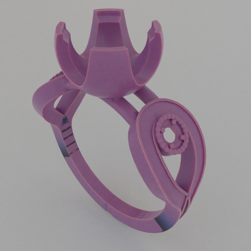3d Model Ring - BlenderGems